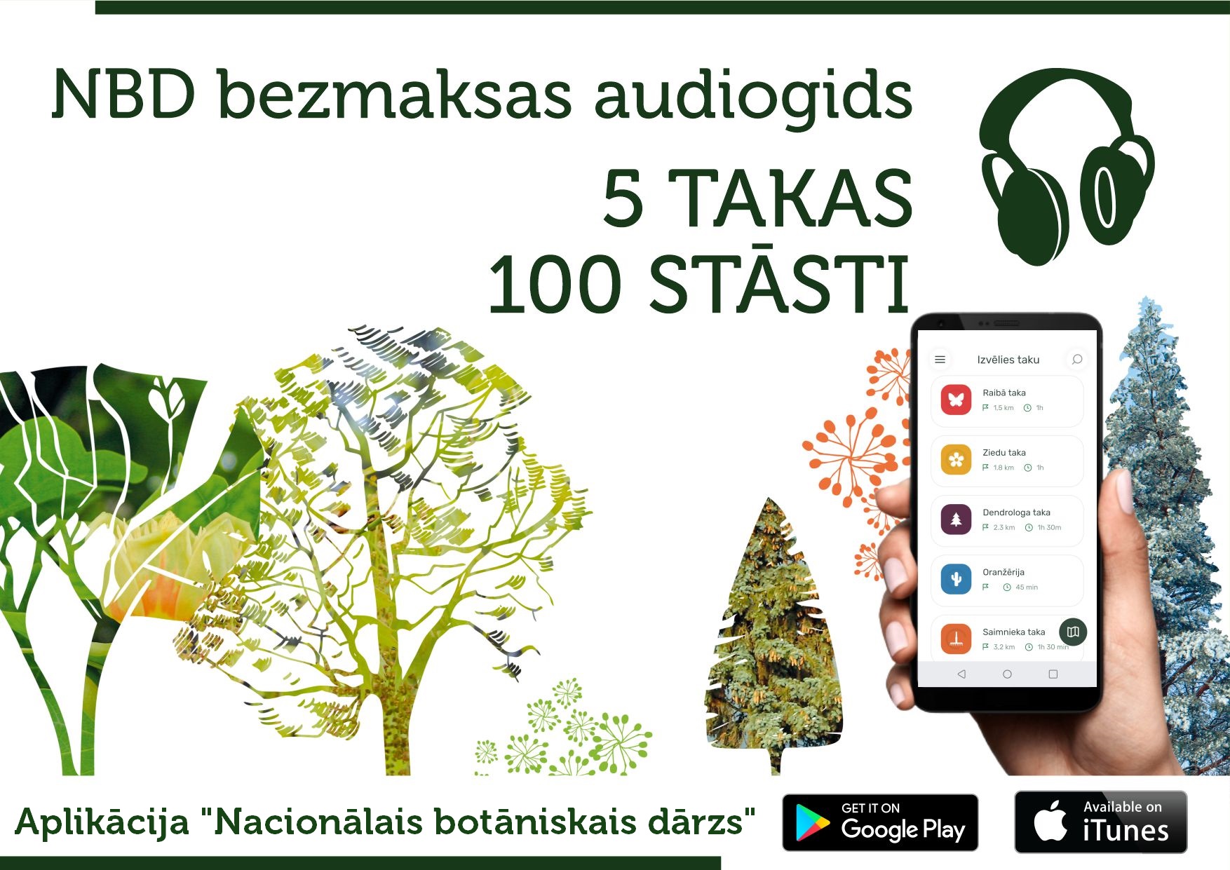 Audioguide — Nacionālais botāniskais dārzs