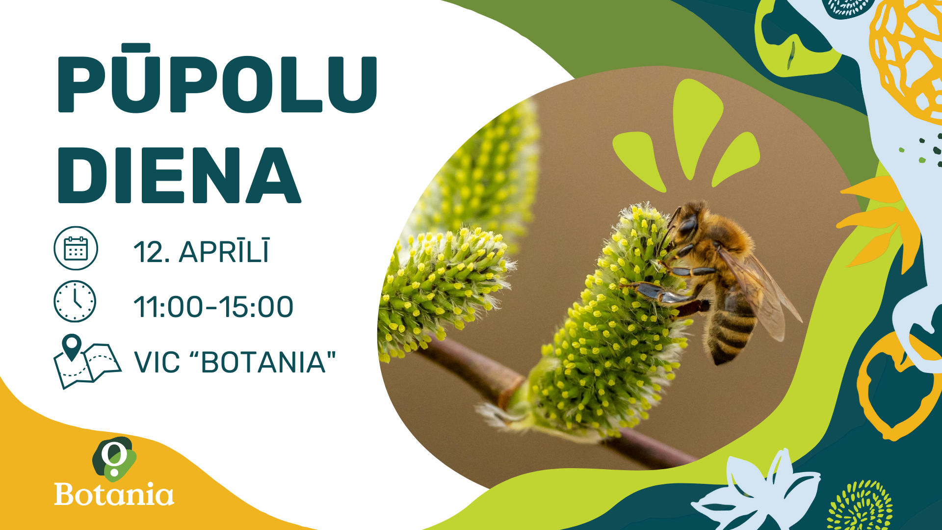 "Pūpolu diena" pasākums ģimenēm vides izglītības centrā “Botania ...